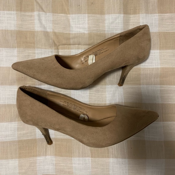 Shoes | Tan Suede Pumps | Poshmark